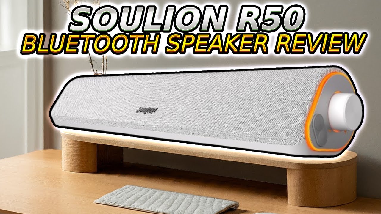 Tired of Weak Laptop Speakers? This SOULION R 50 Speaker Solution Will ...