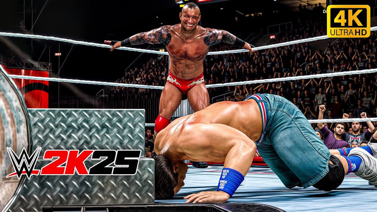 WWE 2K25 - Randy Orton vs. John Cena | WWE Championship Match at ...