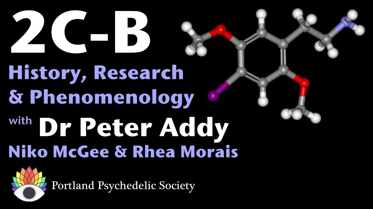 2C-B History, Research & Phenomenology with Dr Peter Addy, Niko McGee ...