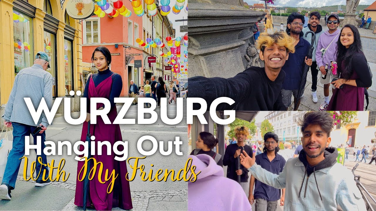 Hanging Out with University Friends | Würzburg Germany | ജർമ്മ ...
