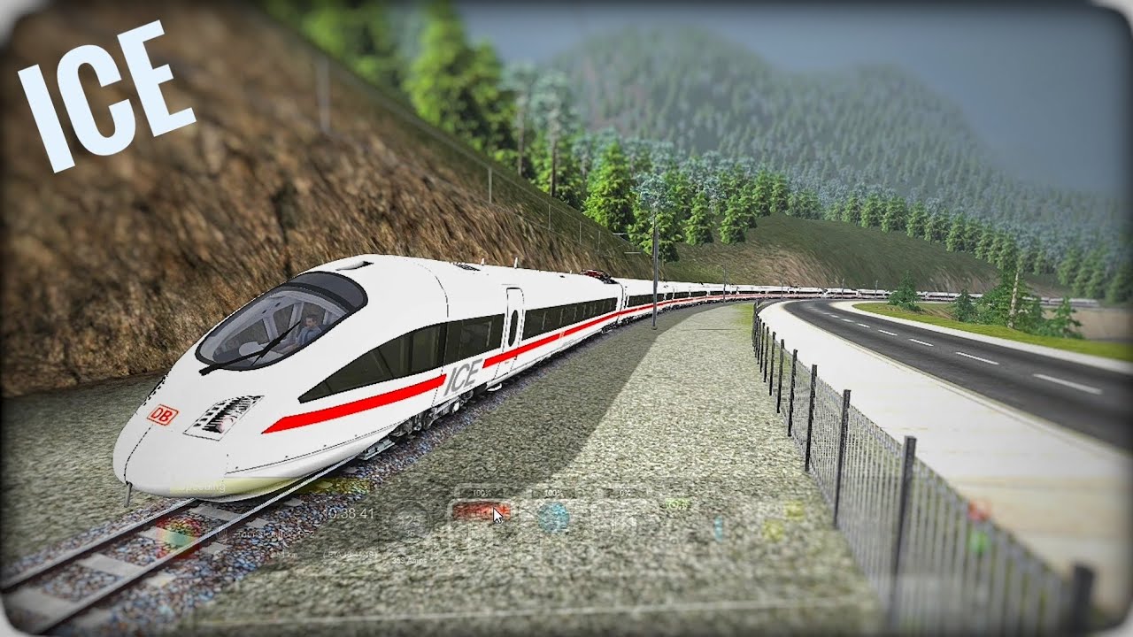 ICF Super Fast Train - Mountain Drive Train - Train Simulator 🚩 - YouTube