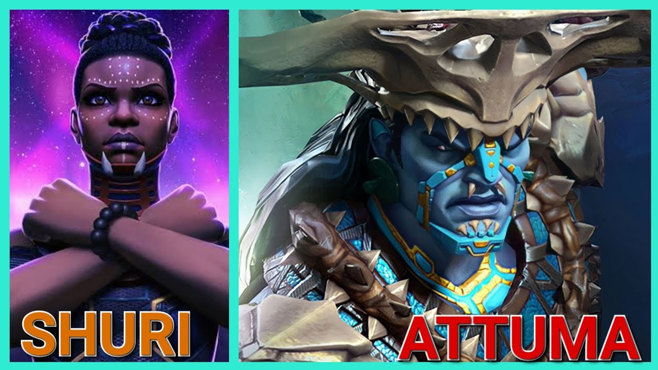 SHURI And ATTUMA Cavalier Event Quest Bosses (EASY SOLO) ||Mcoc|| - YouTube