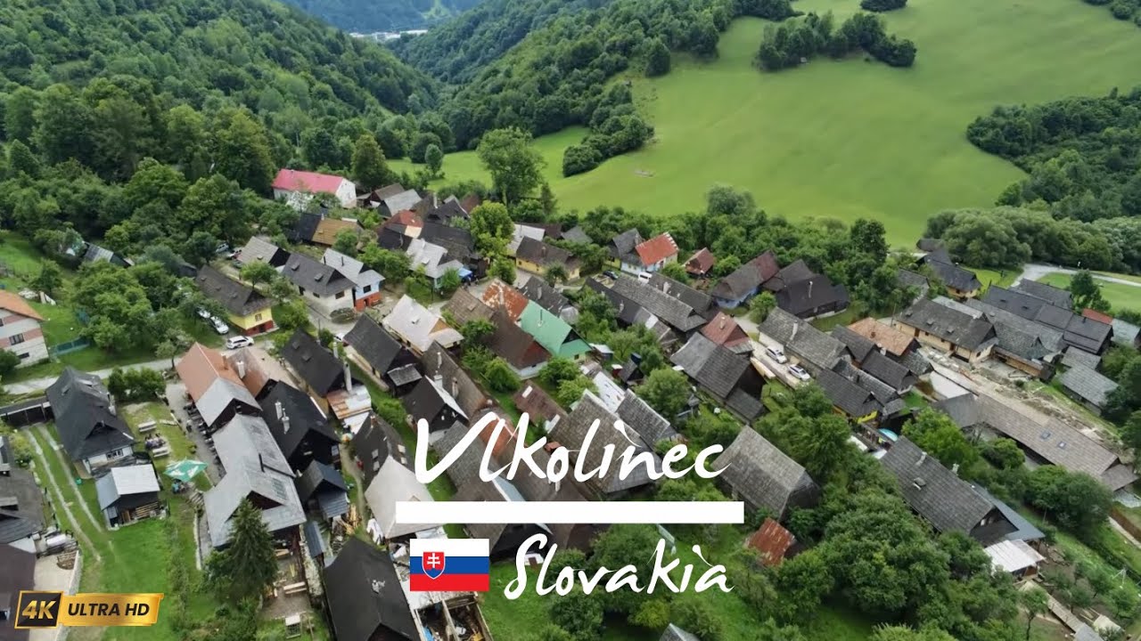 Trying to Explore Vlkolínec by Car | Scenic Drive to Slovakia’s Living ...