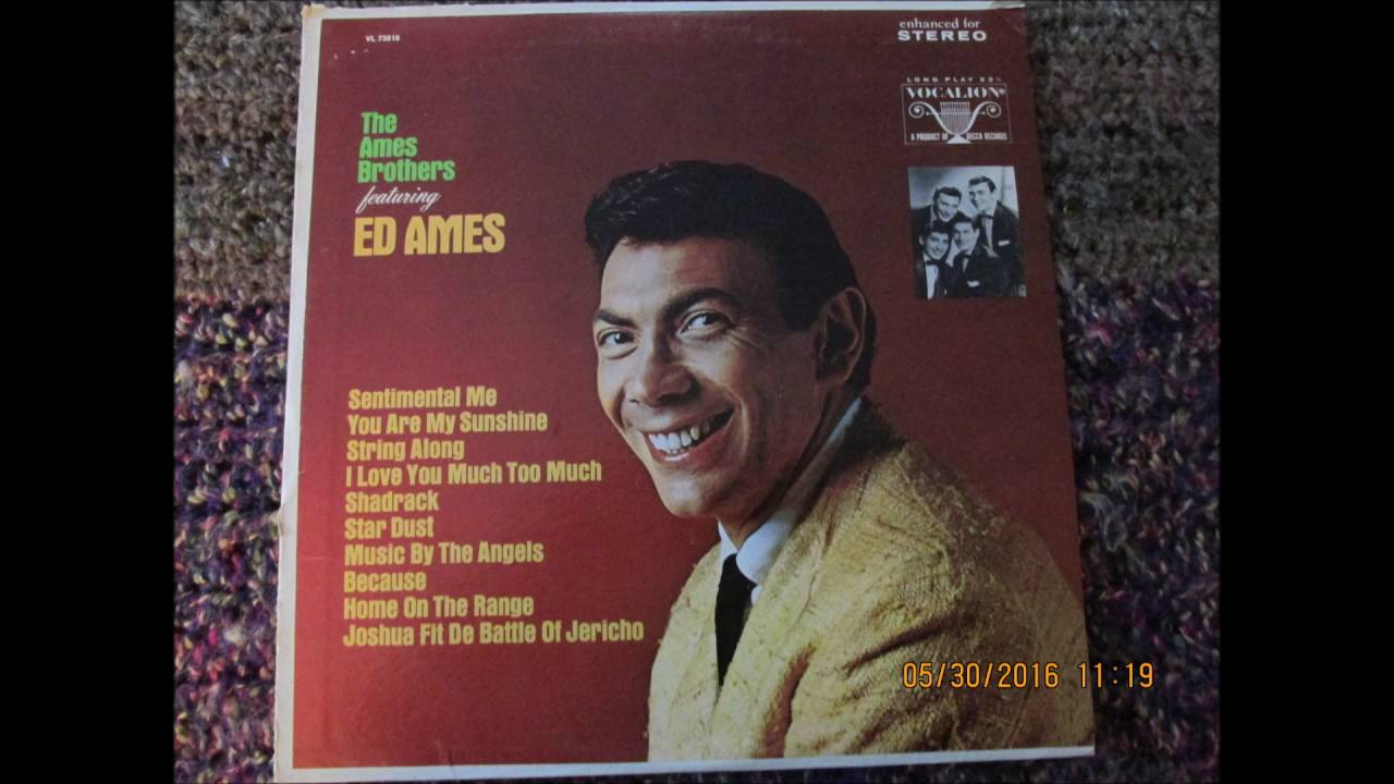 The Ames Brothers featuring Ed Ames-----I Love You Much Too Much - YouTube