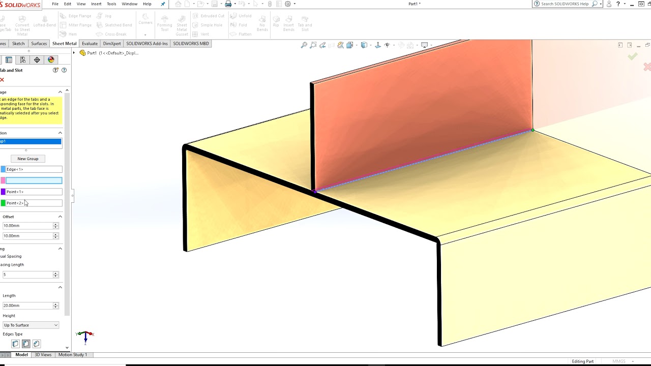 Solidworks 2018 Sheet Metal New Feature - YouTube