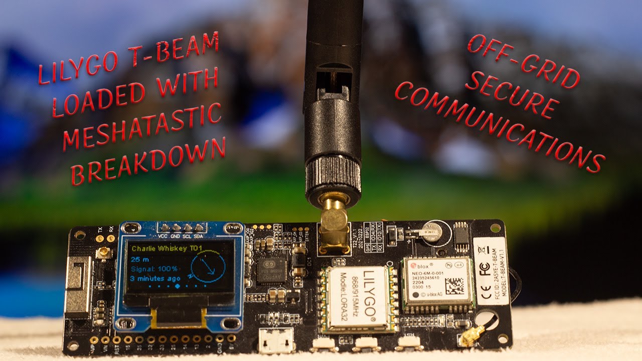 Unlocking the Power of Connectivity: Meshtastic Lilygo T-Beam LoRa ...