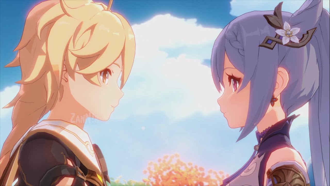 Will you still be there by my side? [Aether x Keqing] - YouTube