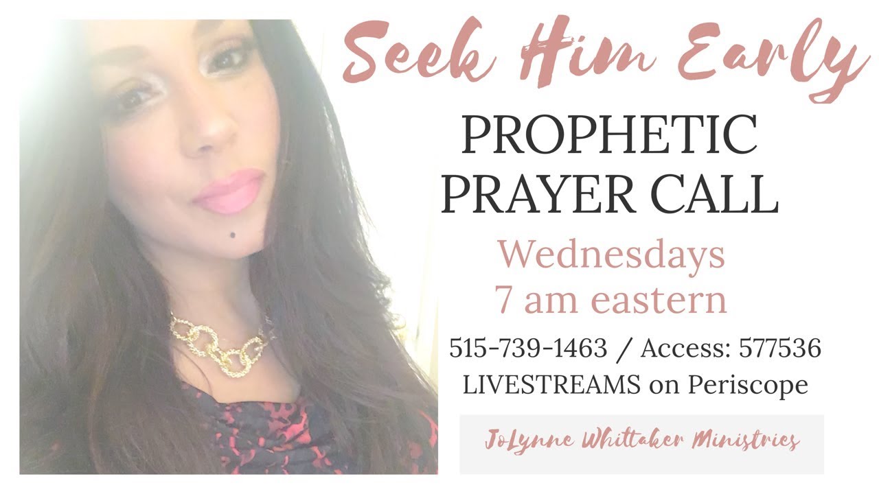 Prophetic Prayer Call - YouTube
