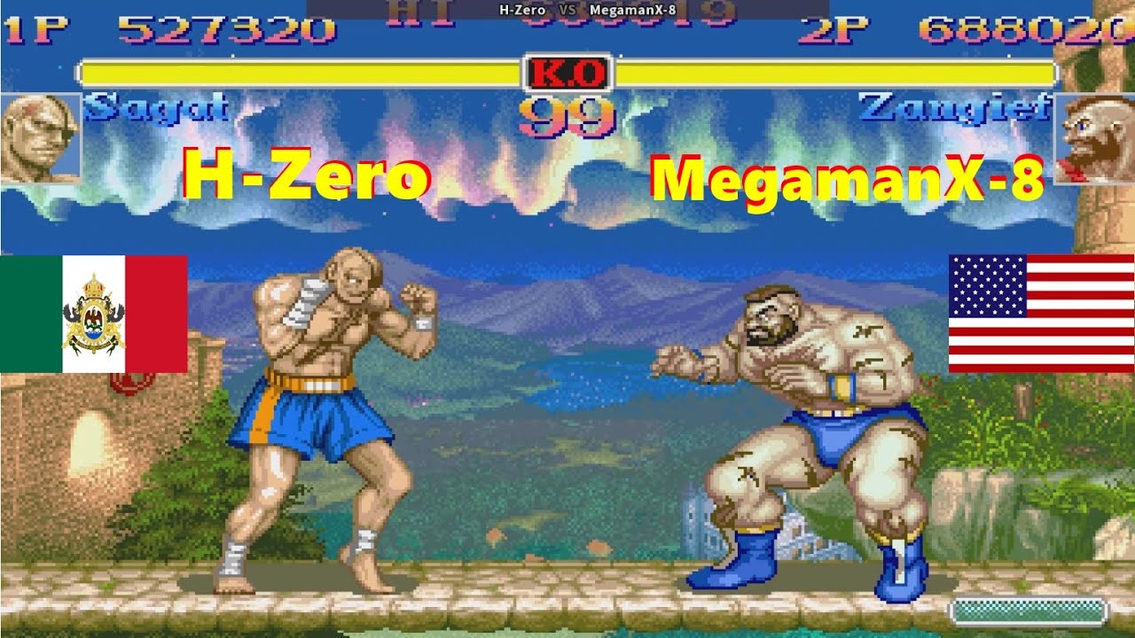 Super Street Fighter II X-Grand Master Challenge-H-Zero X MegamanX-8 - YouTube