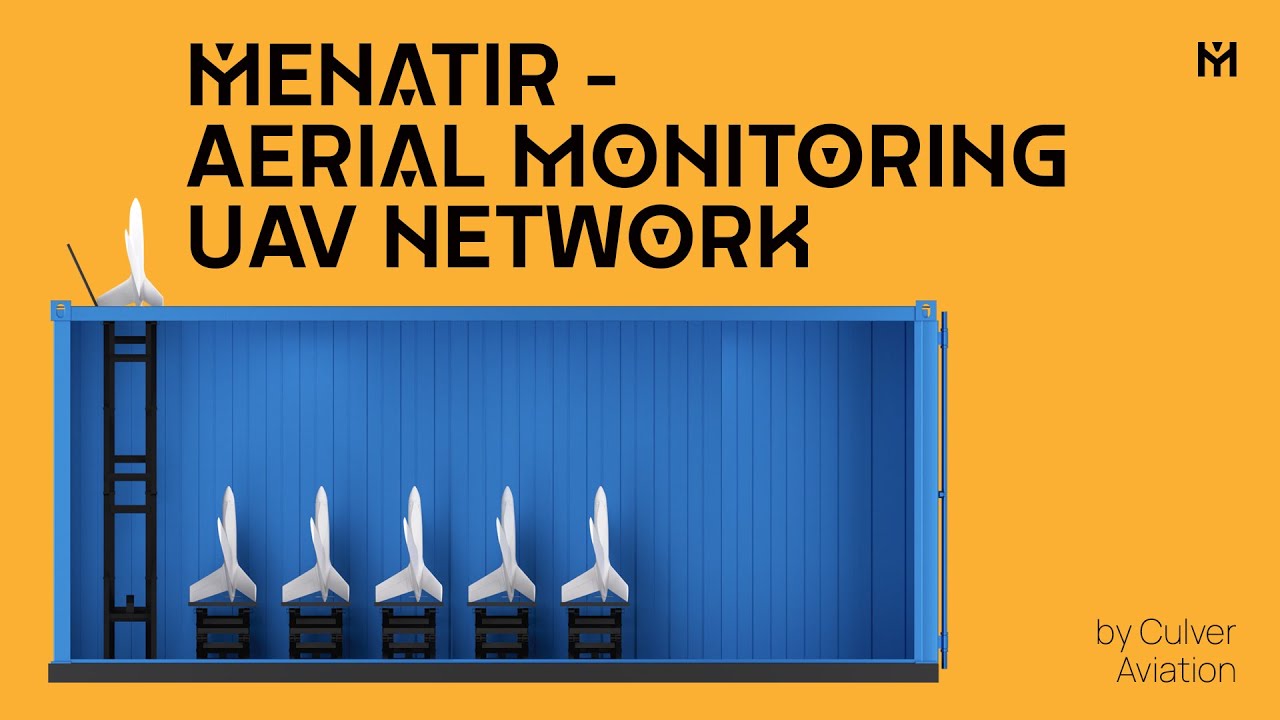 Menatir – Automated Aerial Monitoring UAV Network - YouTube