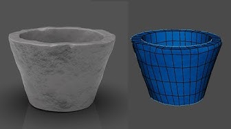 old stone object / Game Asset / Texturing Tutorial In Subatance Painter - YouTube