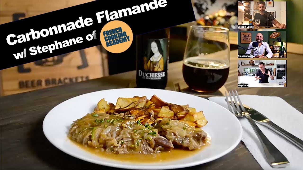 Beer and Food Pairings Ep.2 - Carbonnade Flamande w/ Stephane of French ...