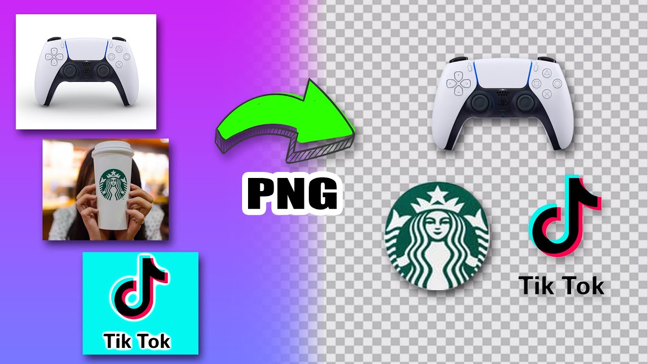 Como hacer una imagen PNG en Photoshop guardar imagen con fondo ...