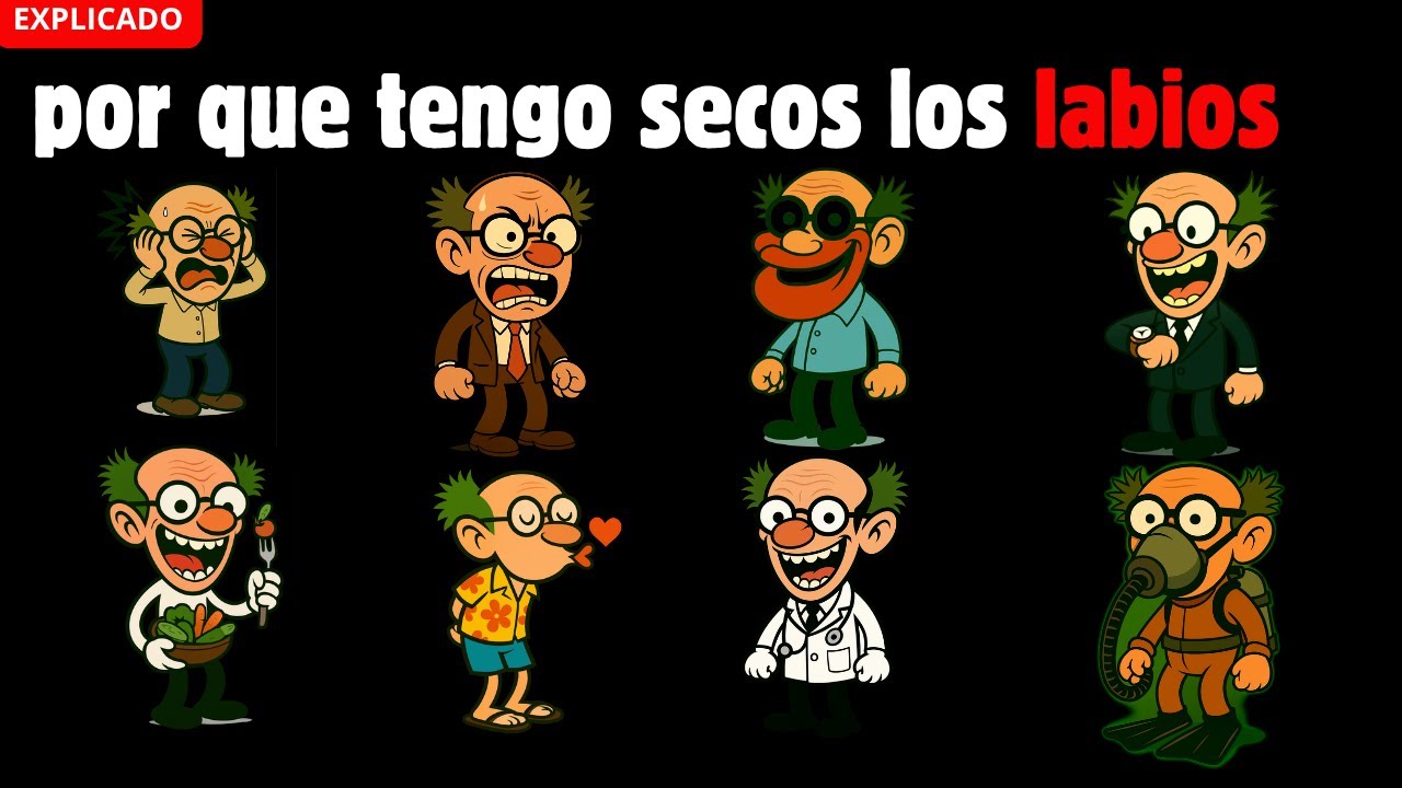 TIPOS de LABIOS RESECOS y agrietados causas y tratamientos explicados ...