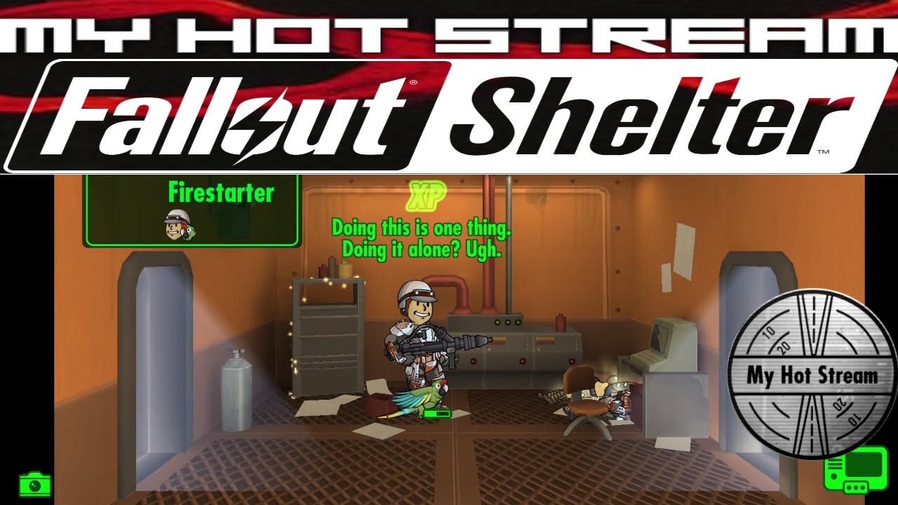 Fallout Shelter (PC) Overseer One-Off Quest (Firestarter) - YouTube