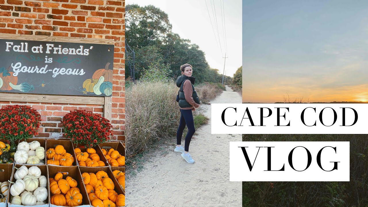CAPE COD VLOG: relaxing fall weekend vacation - YouTube
