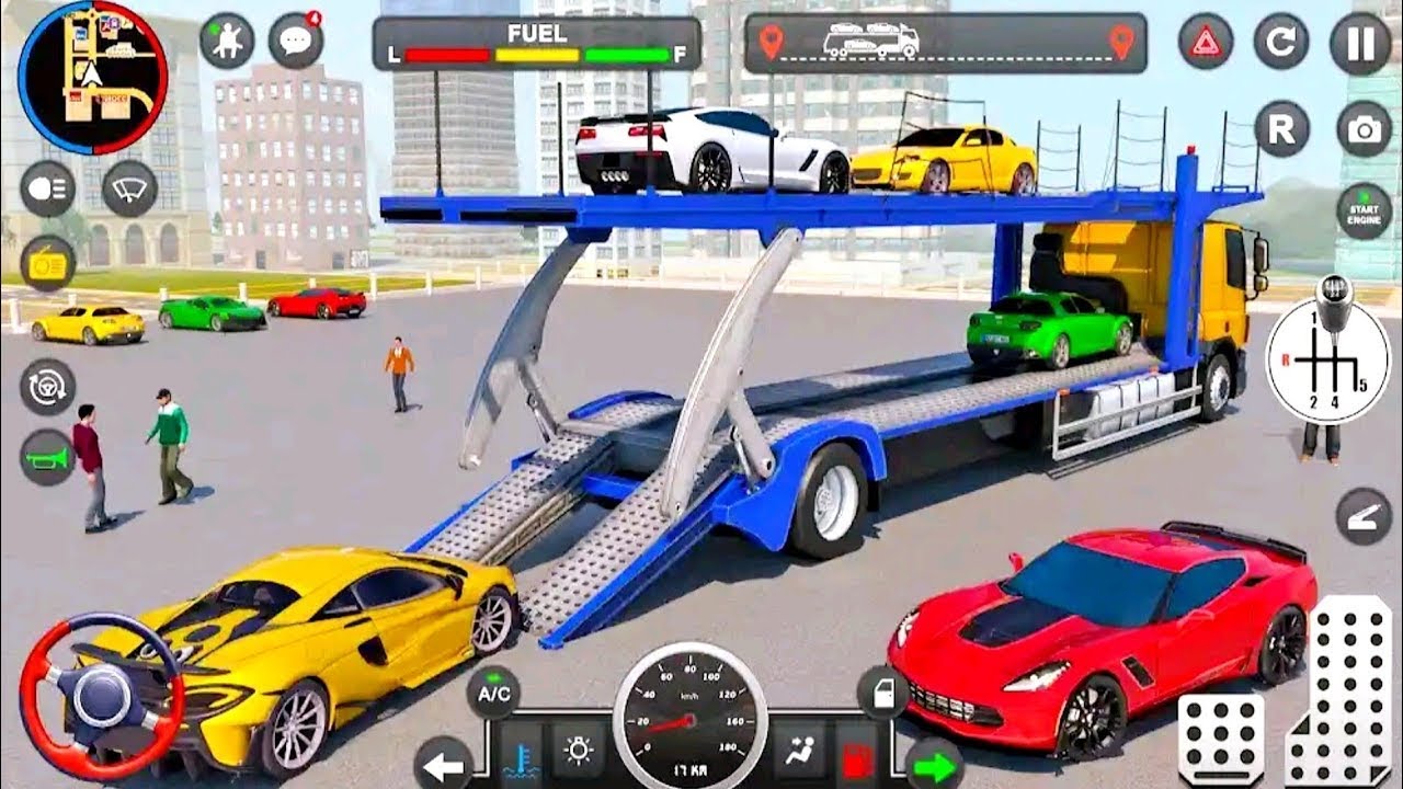 Supercars transport game simulator - transport cars by ship & plane ...