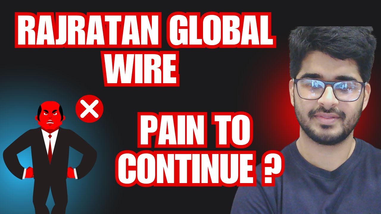 Rajratan Global Wire - A Bead Wire Manufacturer Literally Struggling - YouTube