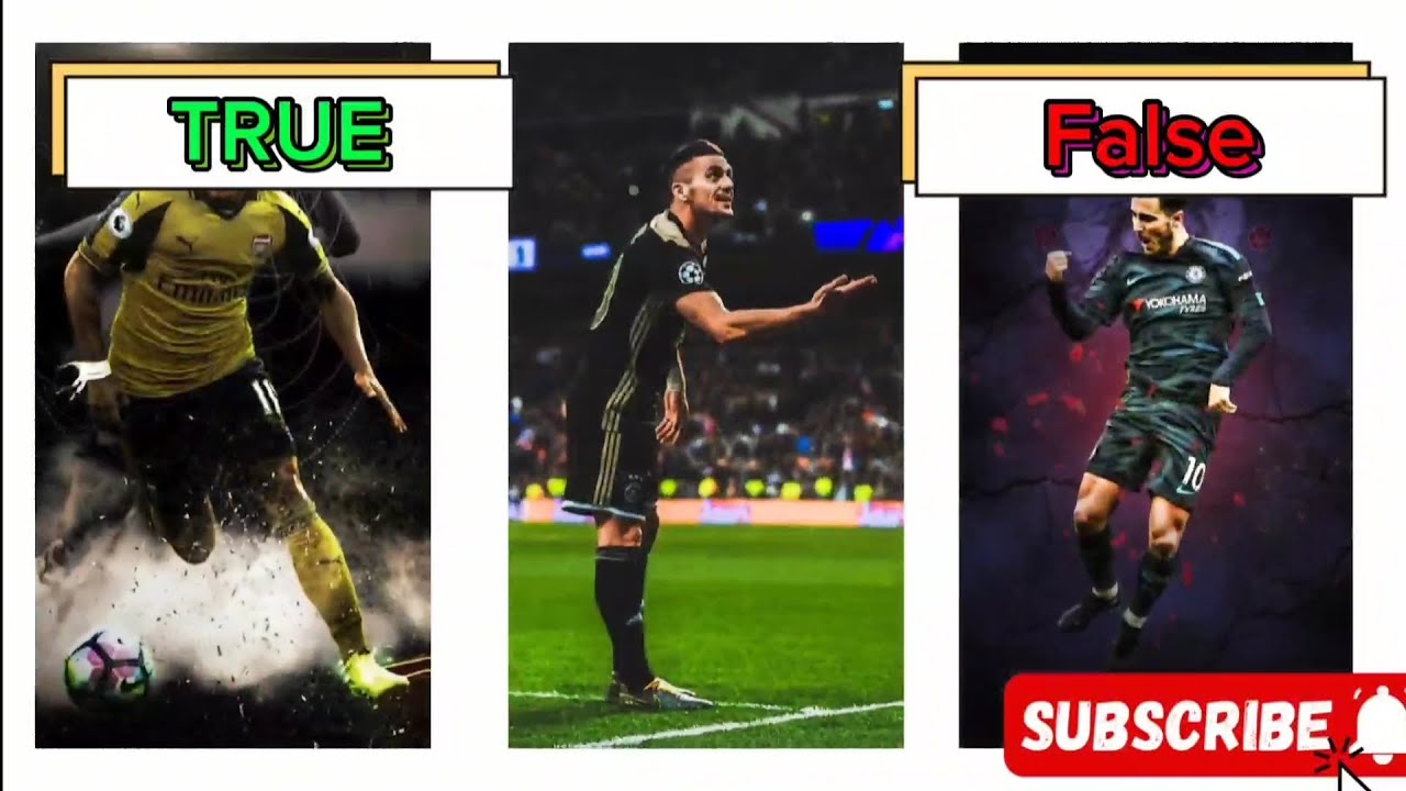 Ultimate True or False Football Quiz - YouTube