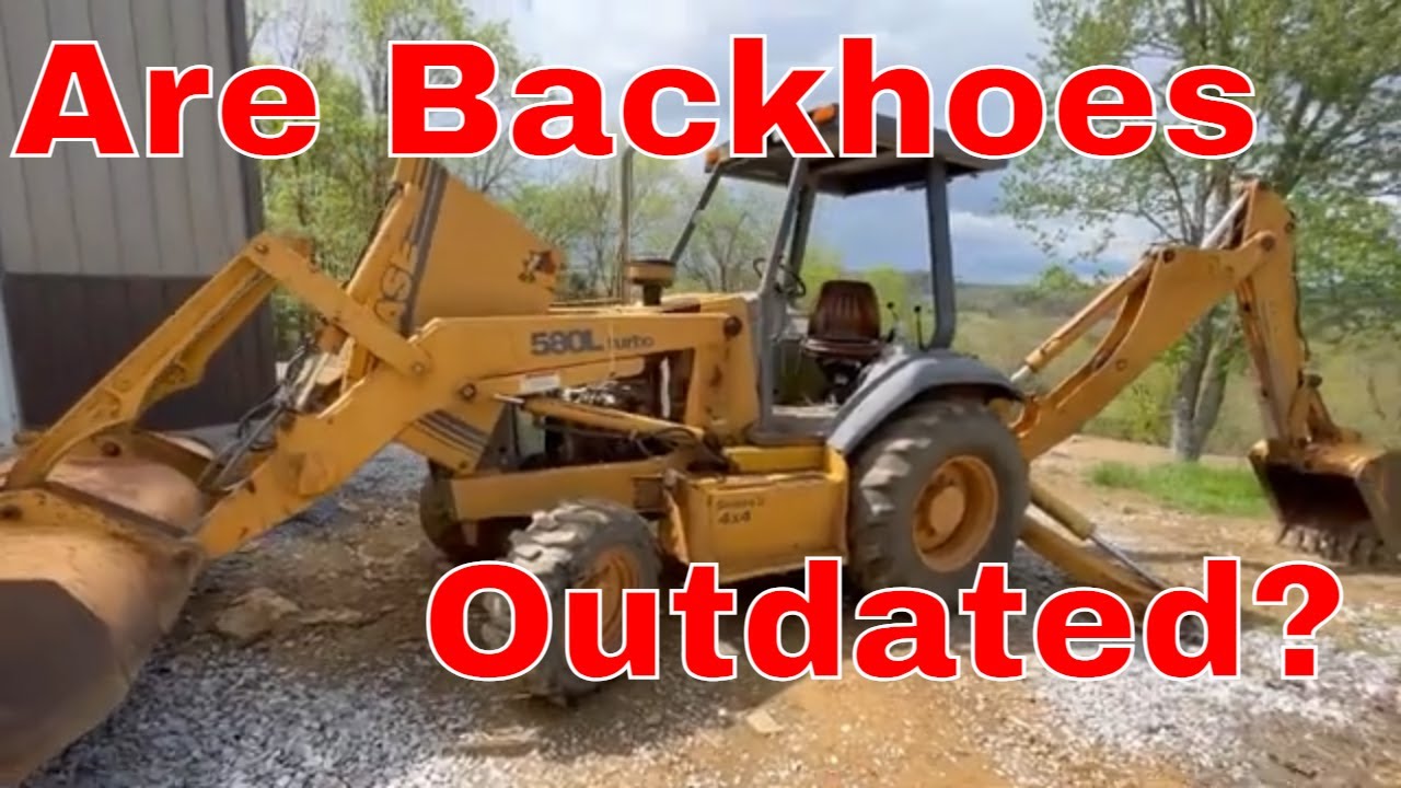 Backhoe VS Excavator? (Case 580L) - YouTube