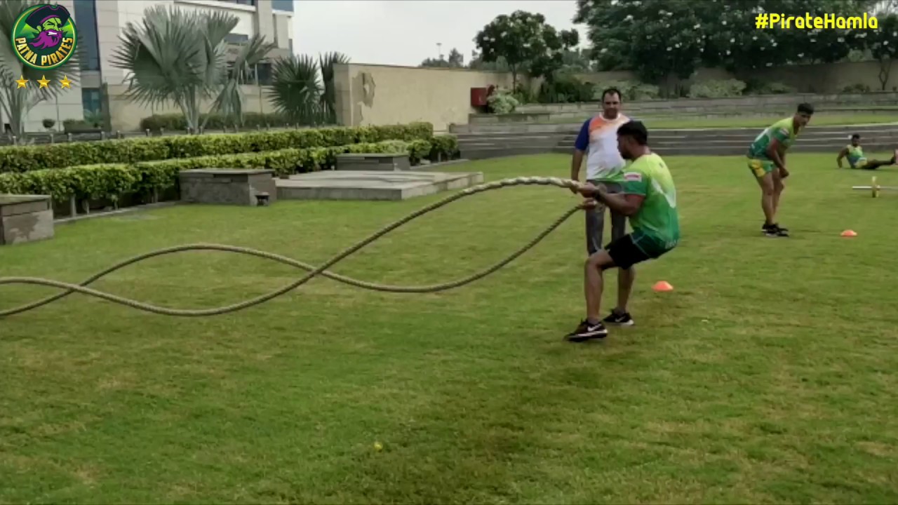 Pirates - Rope Exercise - YouTube
