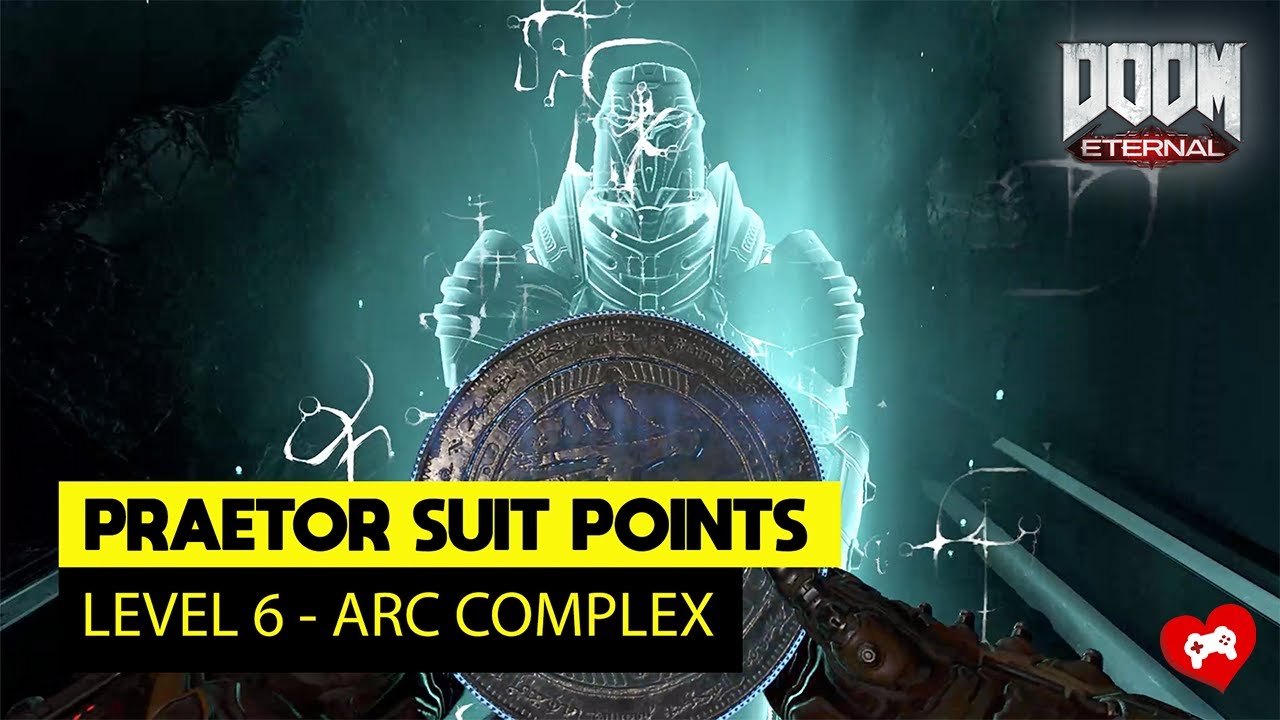 Arc Complex (level 6) - All Praetor Suit Tokens | DOOM Eternal - YouTube
