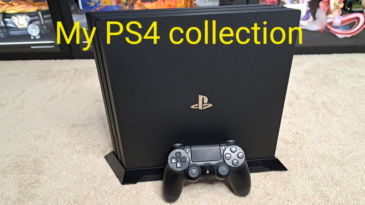 My current Sony playstation 4 collection - YouTube