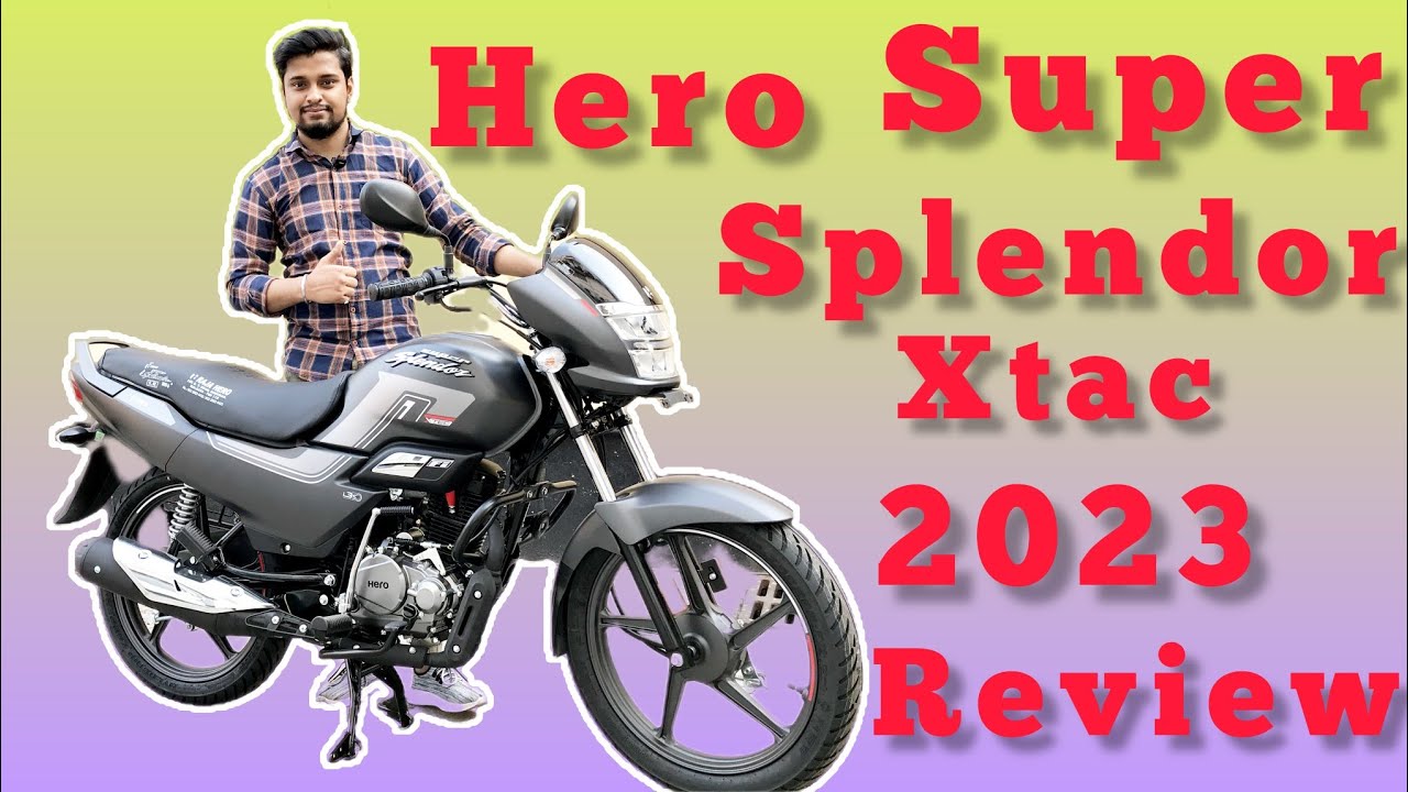 Hero Super Splendor Xtac 2023 Review|| On Road price || Features|| # ...