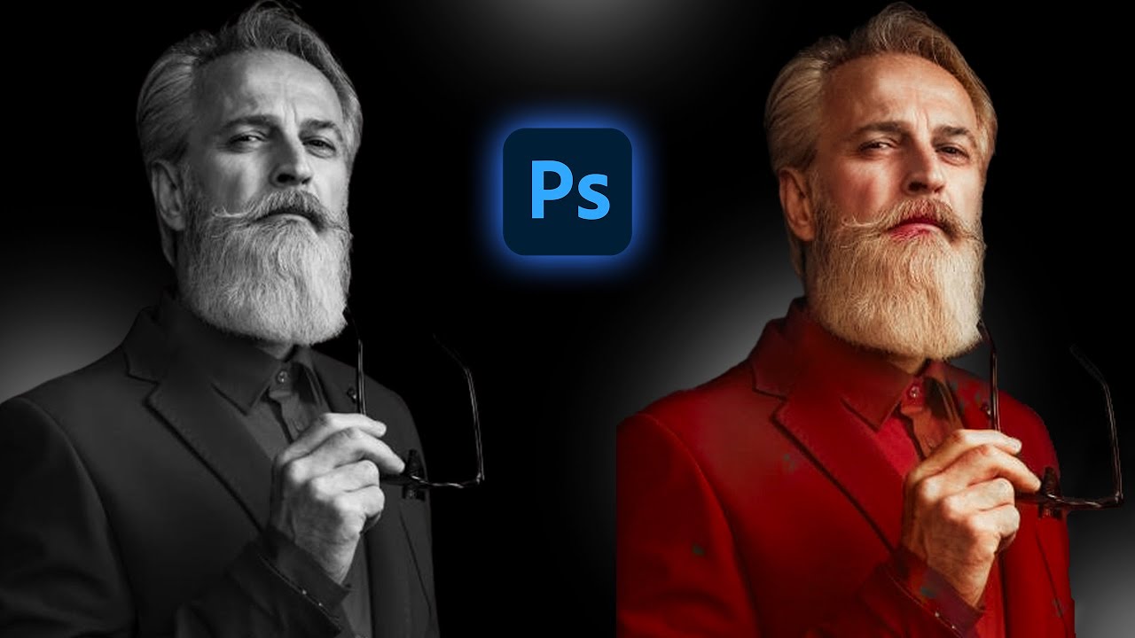 How to Colorize a Black & White Photo in Photoshop | Colorize Photo in ...