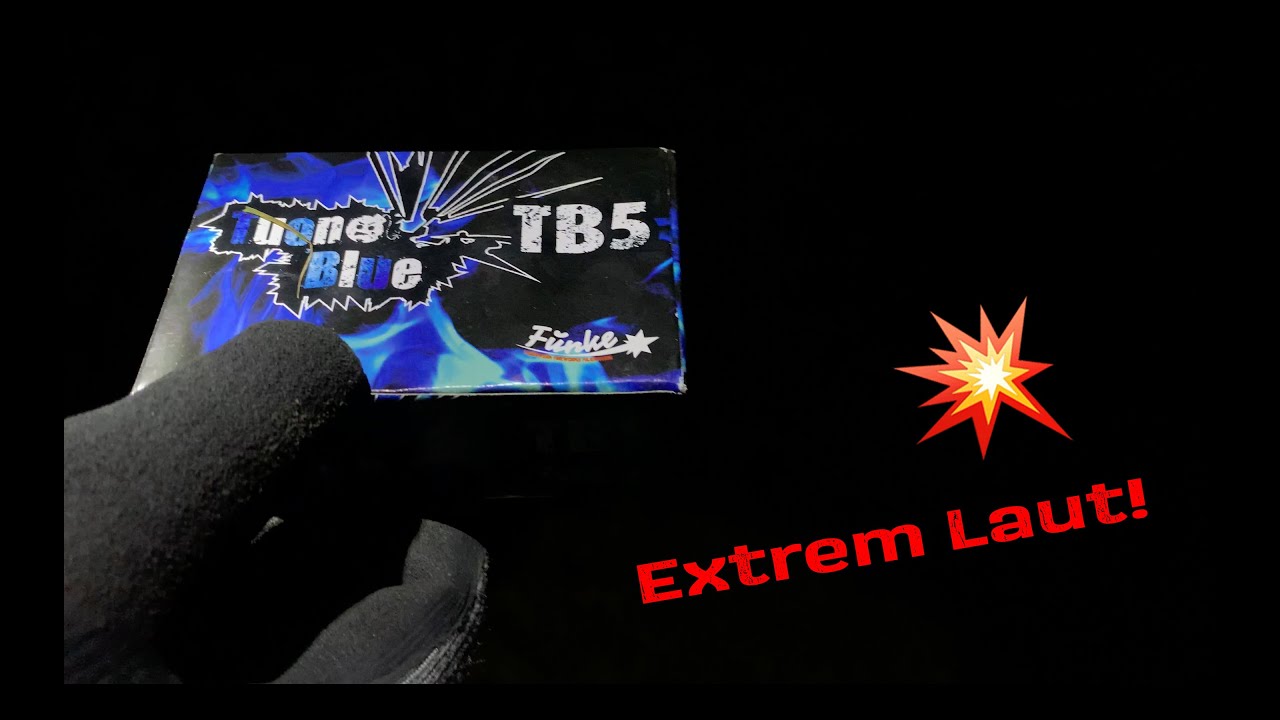 Tuono Blue TB5 Funke | Bester P1 Böller? Extrem Laut 🧨 - YouTube