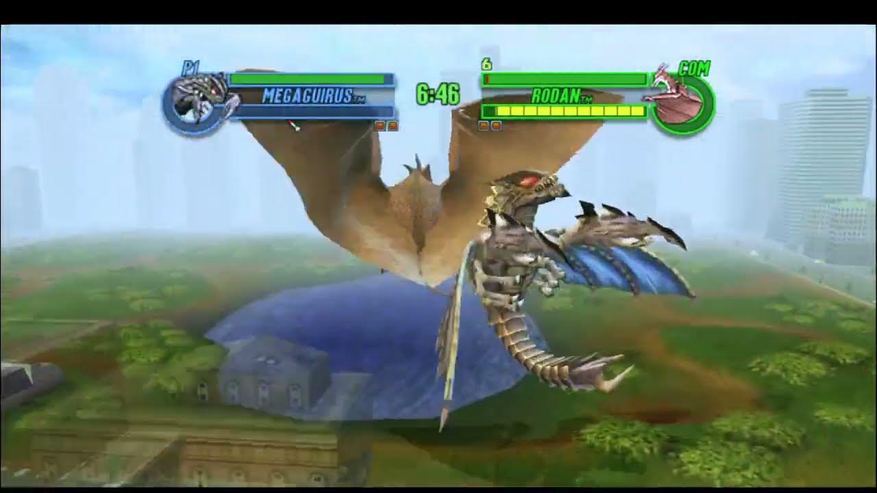 Megaguirus vs Rodan Godzilla Save the Earth Challenge and Commentary - YouTube