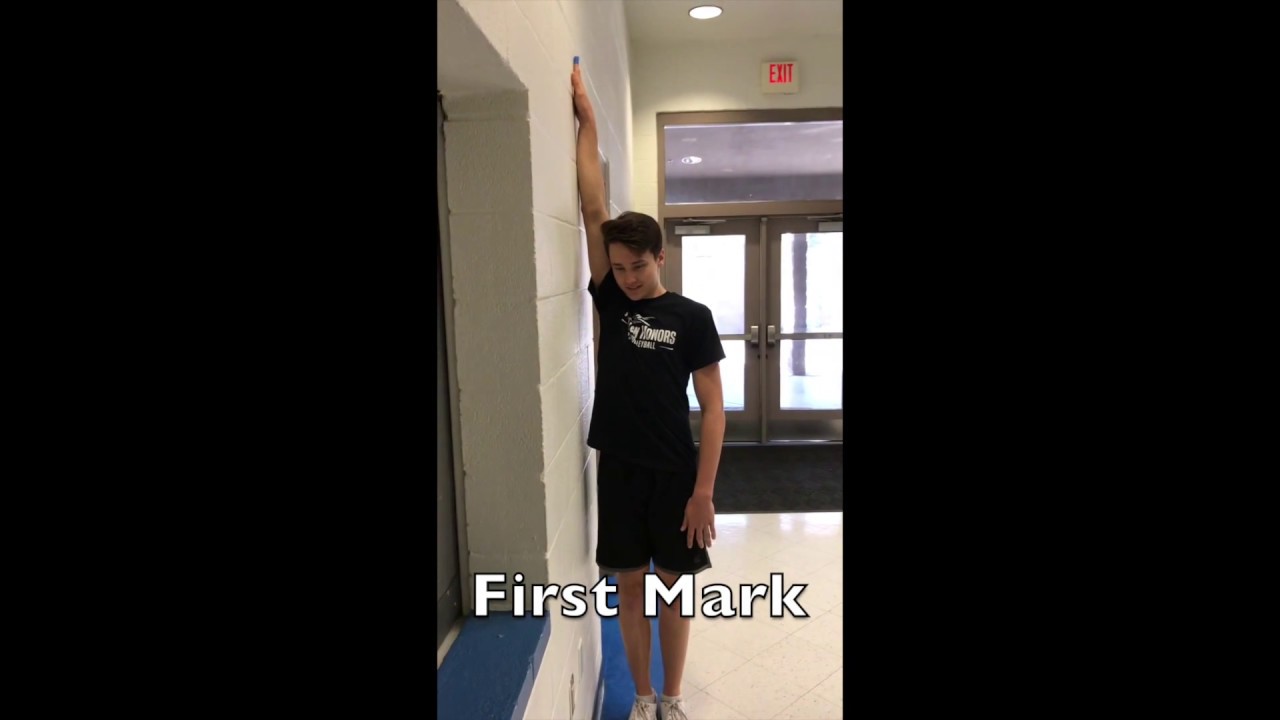 Fitness Test- Standing Vertical Jump - YouTube
