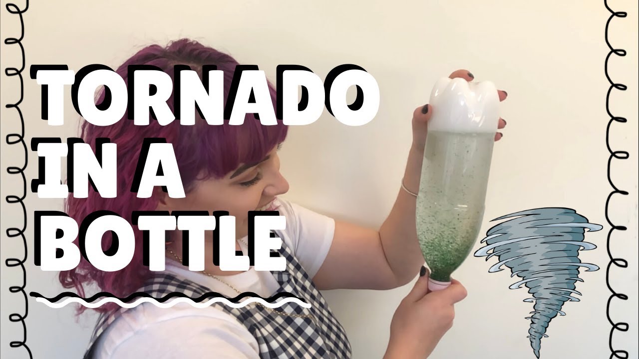 Tornado in a Bottle - Easy Science Experiment | Bright Minds - YouTube