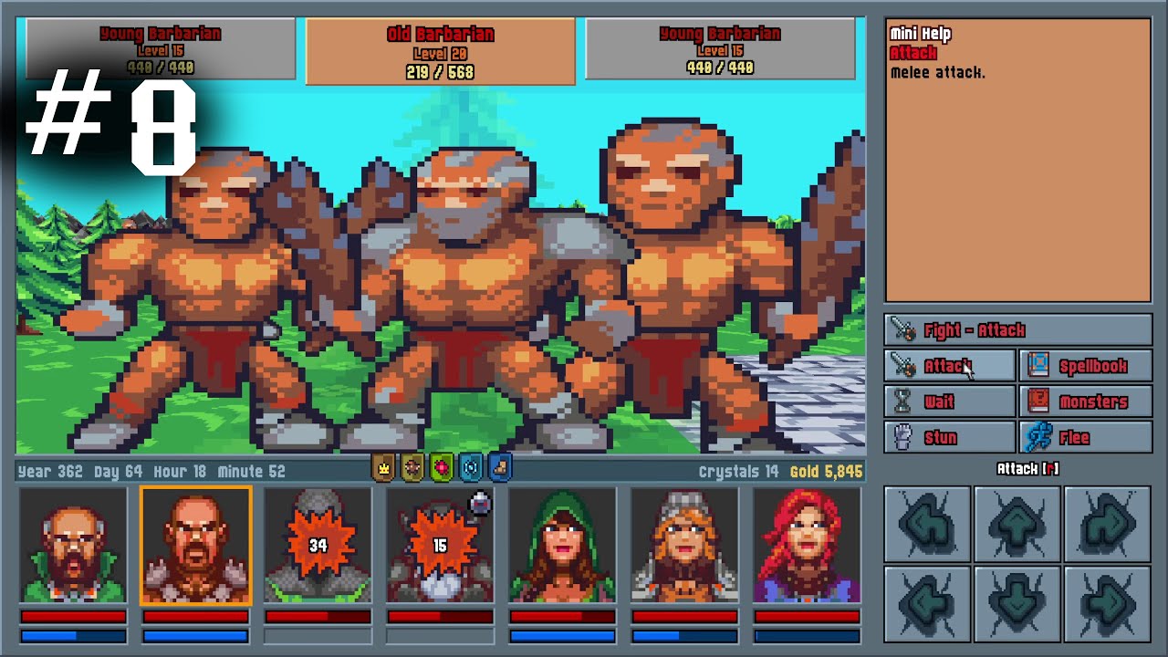 Legends of Amberland 2 - #08 - Barbarian Cleansing! - YouTube