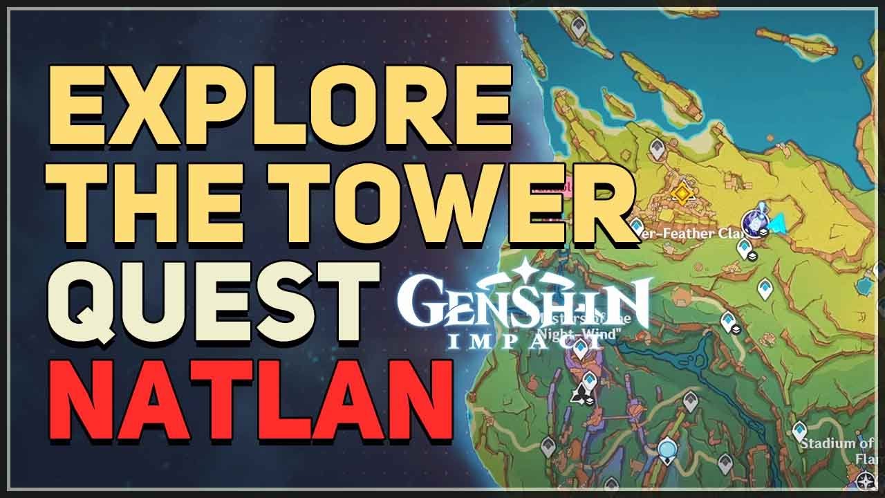 Explore the tower Genshin Impact - YouTube