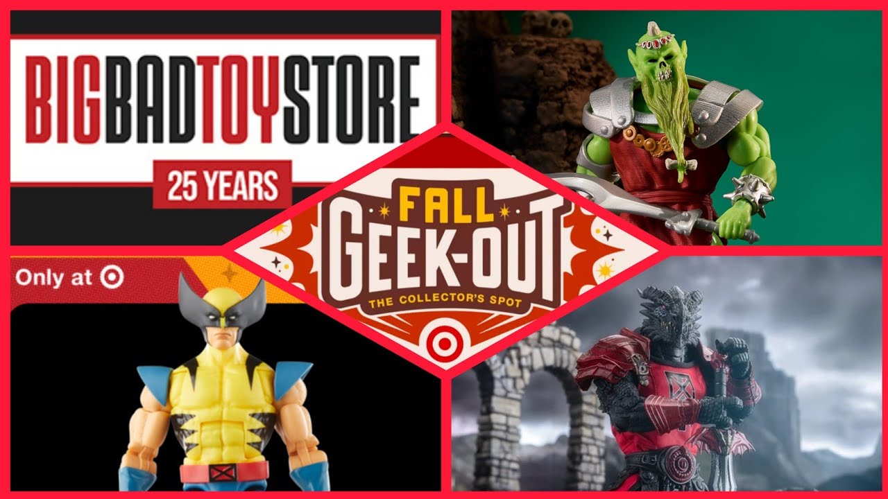 🎯 TARGET FALL GEEK OUT 🎯 Week Five | BBTS 25th ANNIVERSARY | MATTEL ...