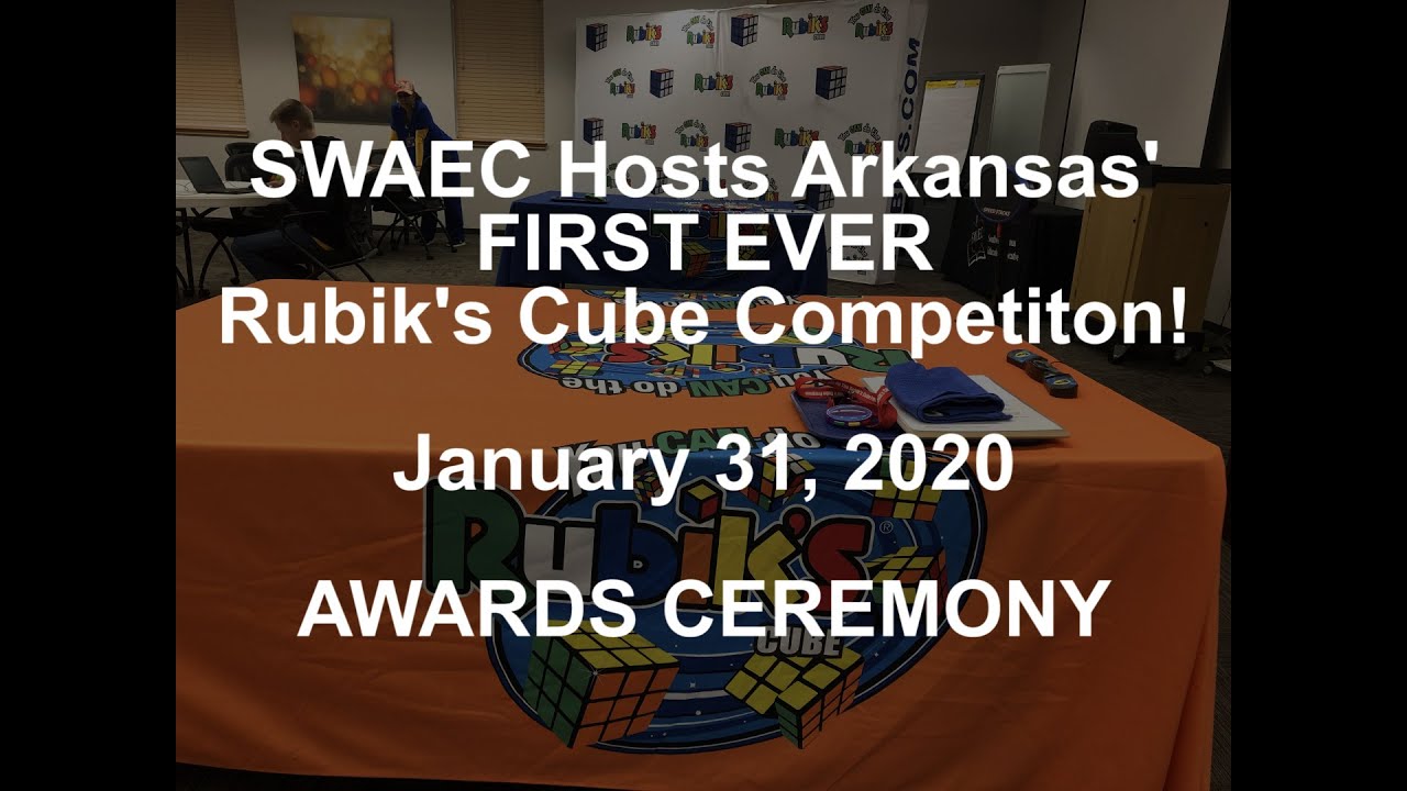 2020 Rubik's Cube Competition Awards Ceremony - YouTube