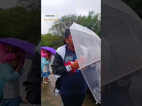 Fun with cyclone 🌀 || Sophie chutti || #viralvideo #cool #wind #cute # ...