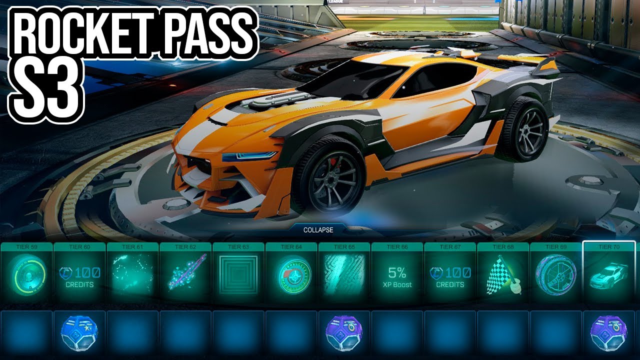 LANÇOU O ROCKET PASS S3, VALE A PENA?! TODOS OS ITENS! - Rocket League ...