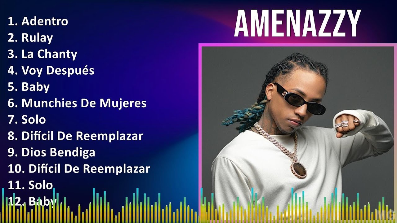 Amenazzy 2024 MIX Grandes Exitos - Adentro, Rulay, La Chanty, Voy ...