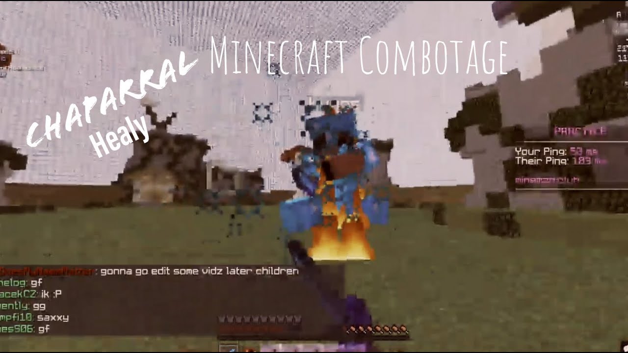 Minecraft Combotage | Chaparral Healy - YouTube