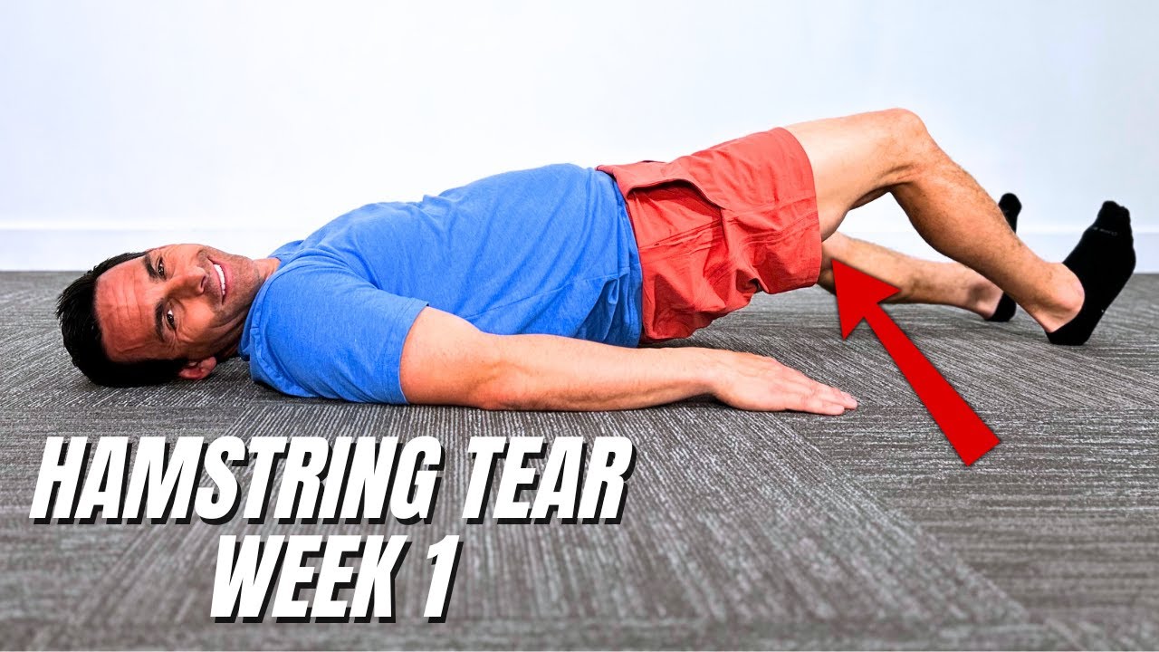 Hamstring Injury? "Virtual Surgery" Rehab Starts NOW! (Week 1) - YouTube