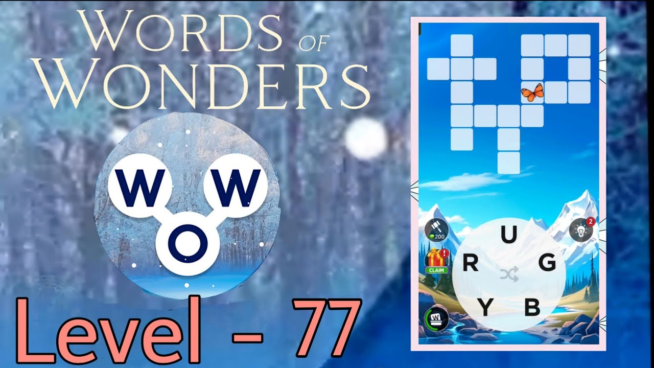 Words of Wonders level 77 - YouTube