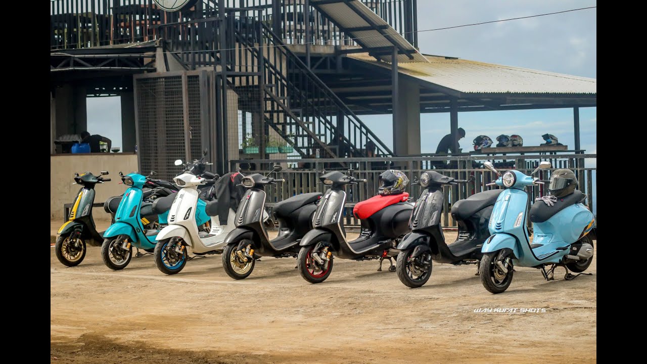 VESPA RS FRIDAY BREAKFAST RIDE - YouTube