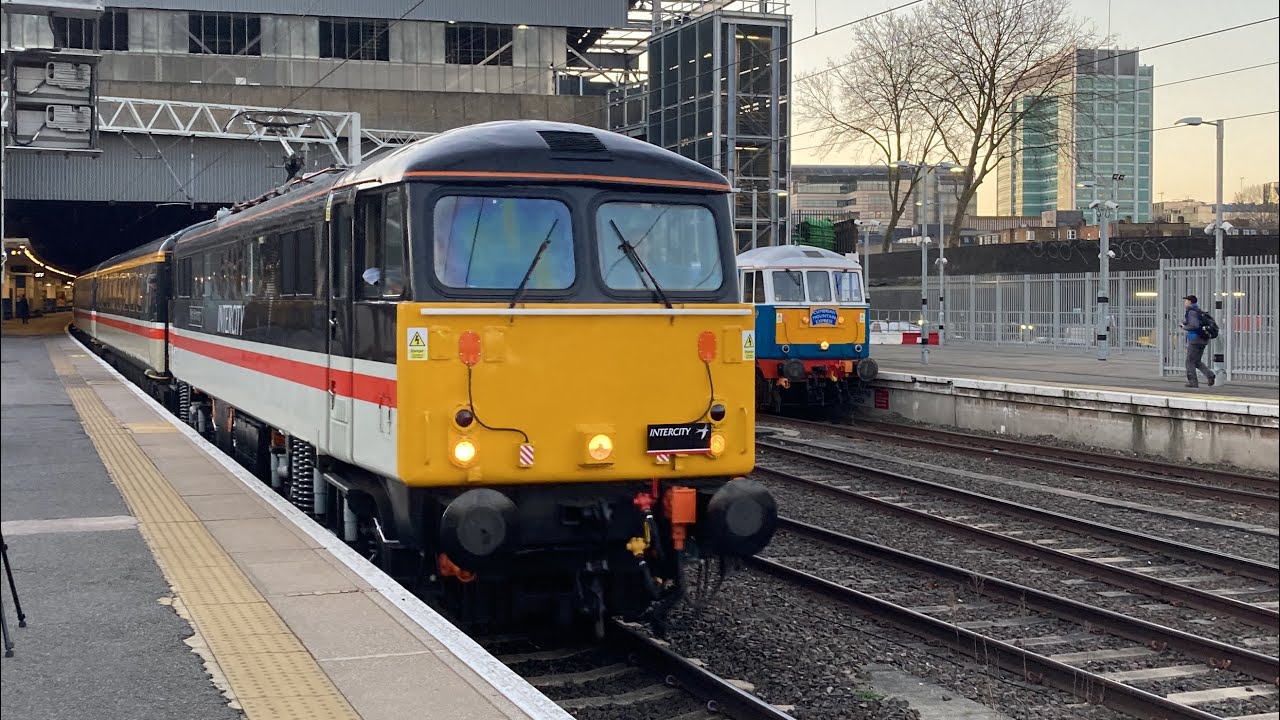 Railtours in London 26/02/22 - YouTube