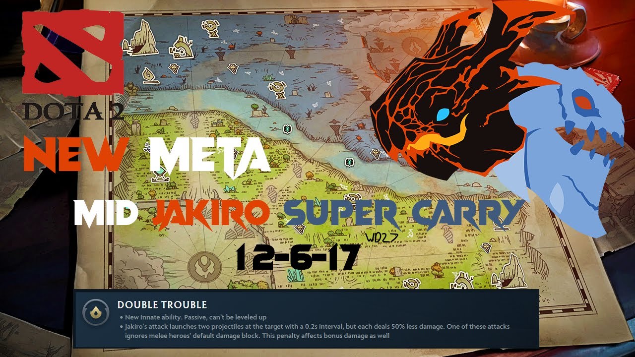New Meta!! Mid Jakiro new carry - YouTube