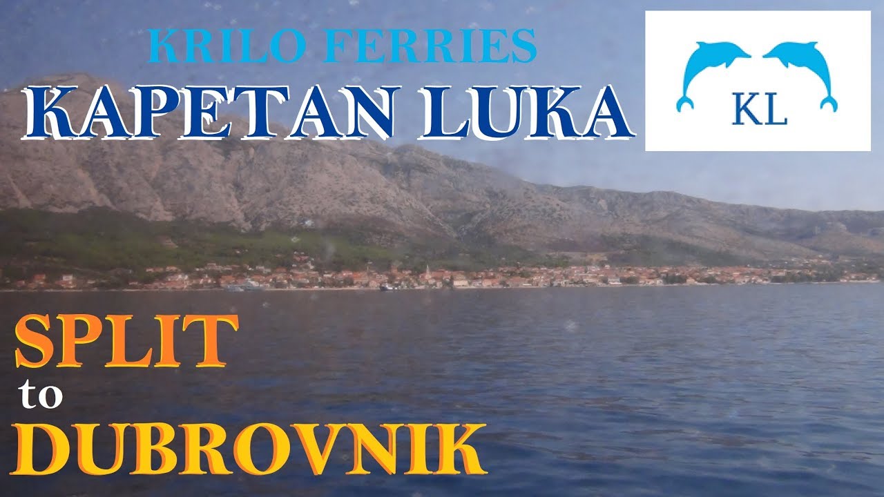 Europe 2019 (Pt. 42) - Krilo Ferry from Split to Dubrovnik, Croatia ...