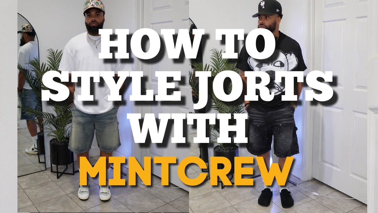 HOW TO STYLE JORTS FOR THE SUMMER ( MINTCREW CLOTHING REVIEW) - YouTube