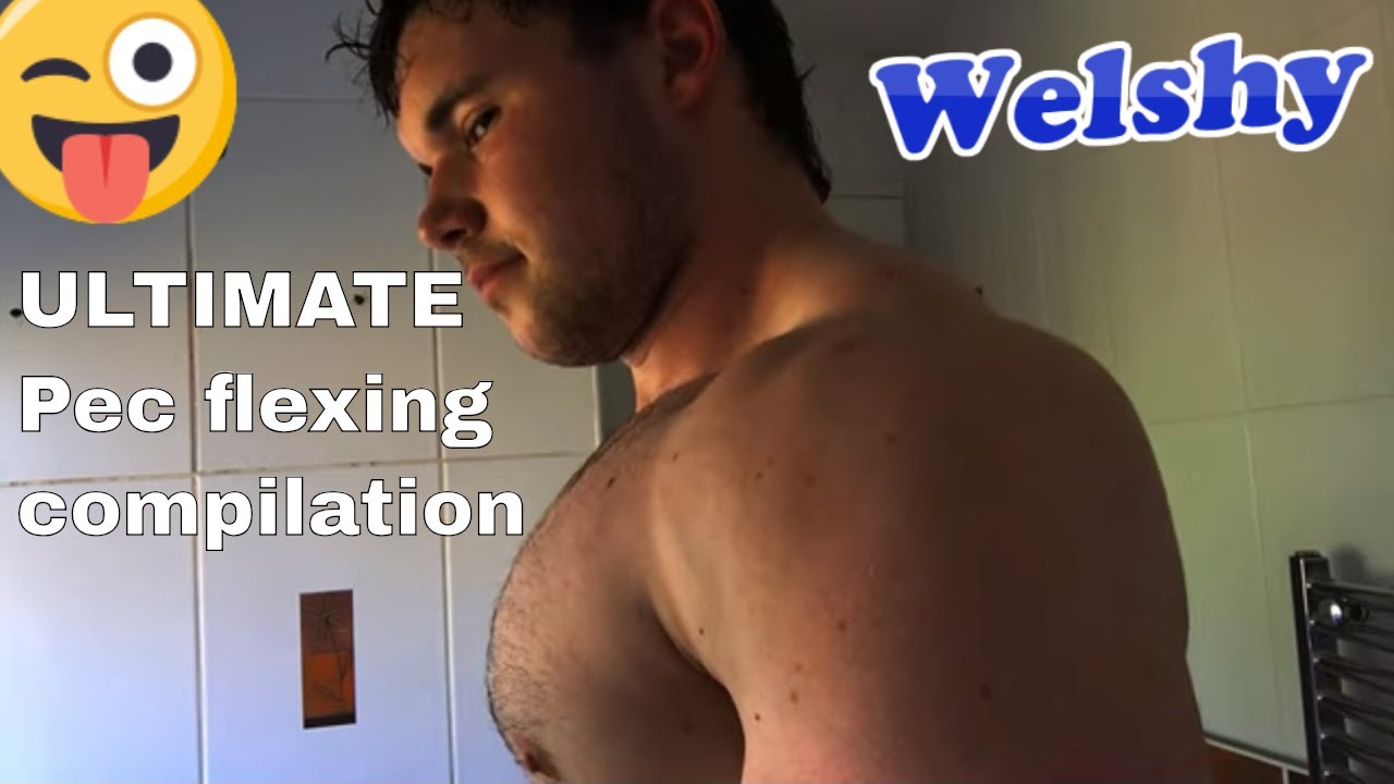 Ultimate Compilation 250lb Bodybuilder Pec Flexing Ft Superman Youtube