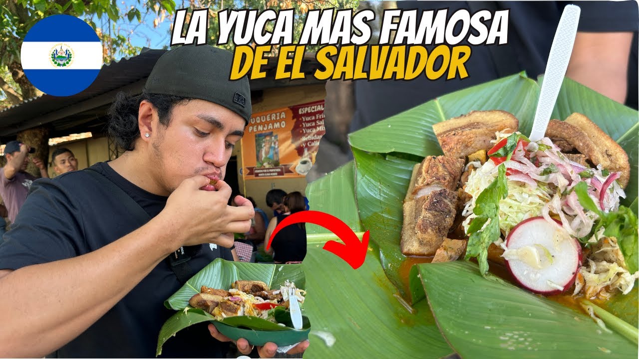 PROBAMOS LA MEJOR YUCA DE EL SALVADOR😱🤩|La Yuca de Izalco - YouTube